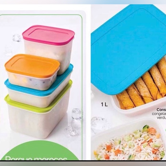 Tupperware | Kitchen | Tupperware Freezer Mates Set Of 4 | Poshmark